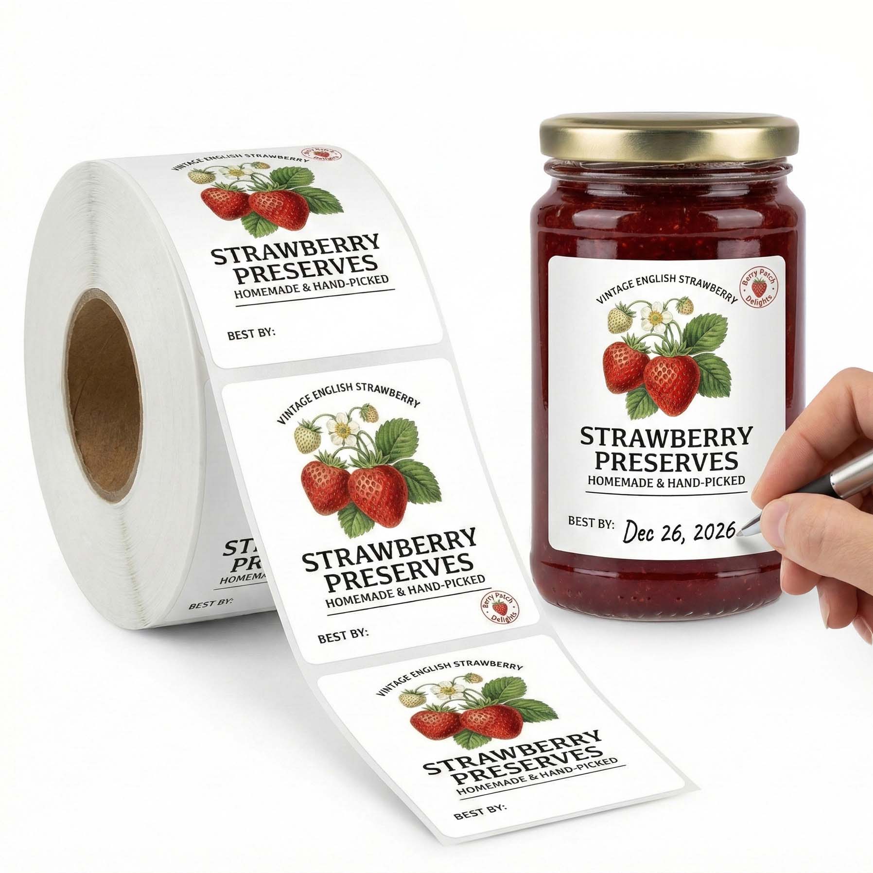 Writable Roll Labels | Custom Labels You Can Write On – Unik Portrait
